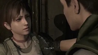 Resident Evil HD Chris Redfield part7. Спасаем Ребекку. Битва с огромной змеёй. Подземелье.mp4