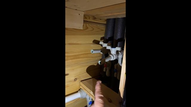 Дом. Водоснабжение (кухня, санузел 1,2-ой этаж, кладовка)