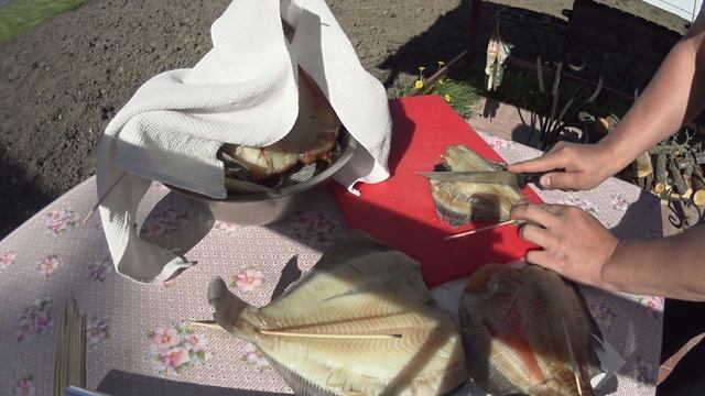 Камбала холодного копчения