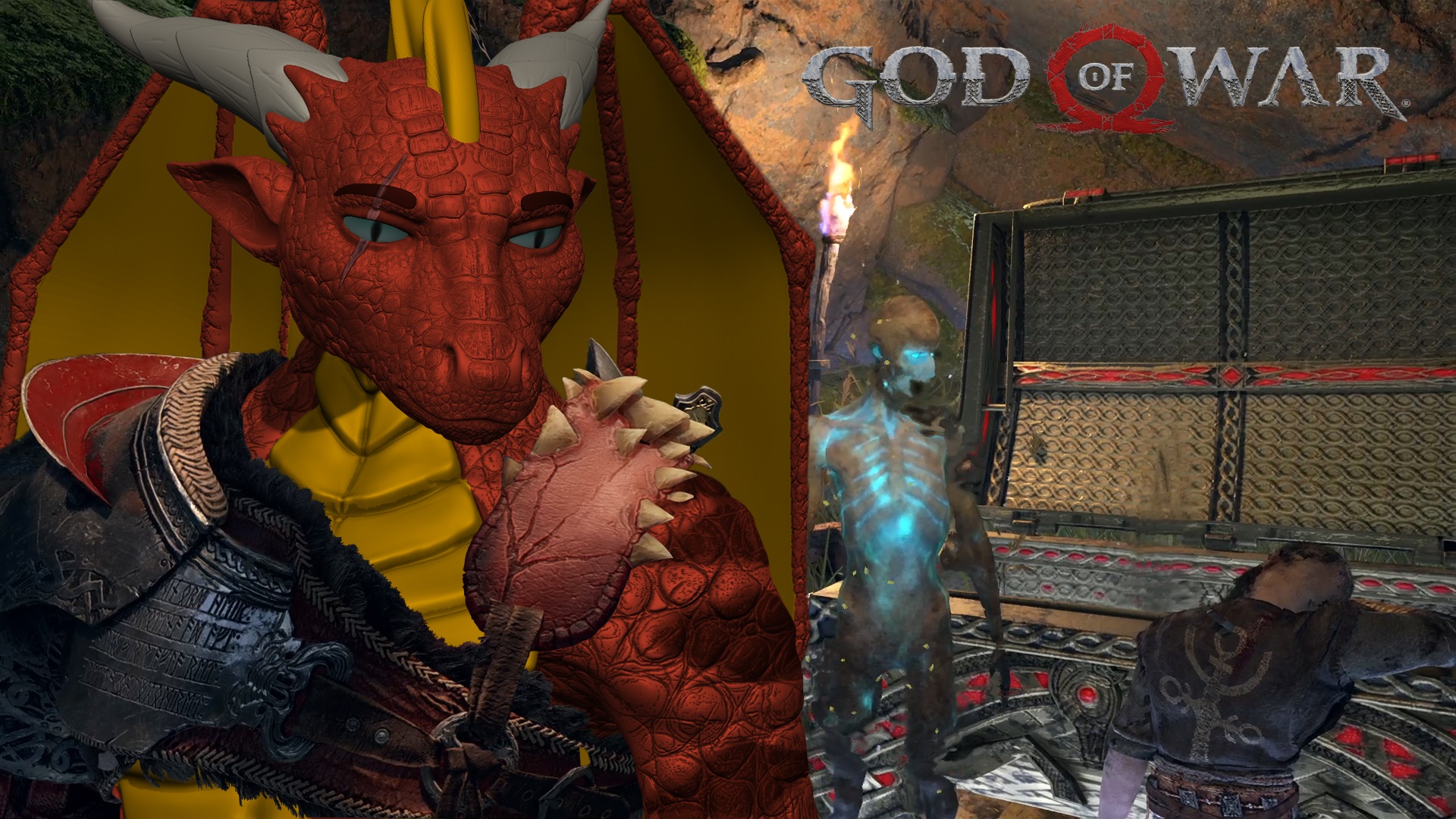 God of War часть 26 \ Тайник дракона Фафнира.