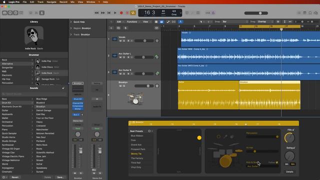 Logic Pro #15 - Drummer & Drum Kit Designer