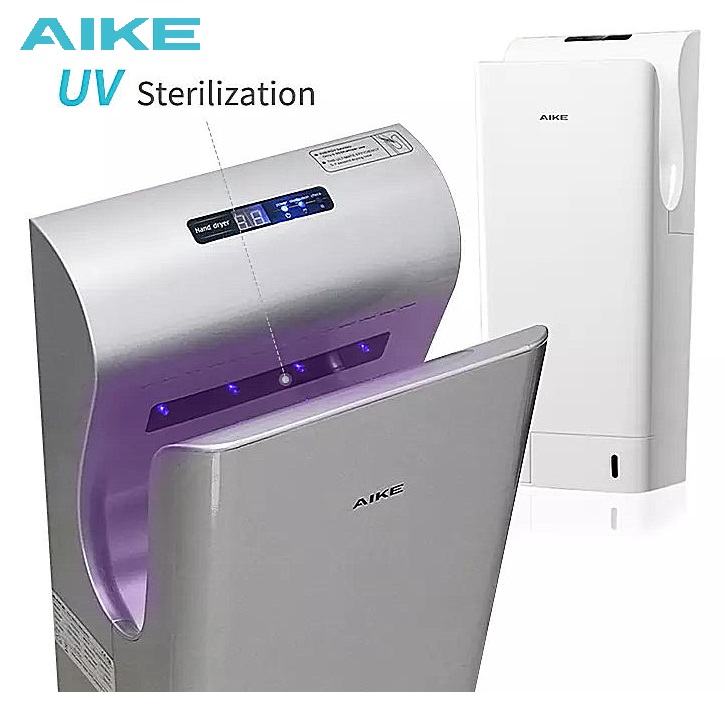 Модель AIKE AK2030S-1 Двухструйная сушилка для рук.mp4