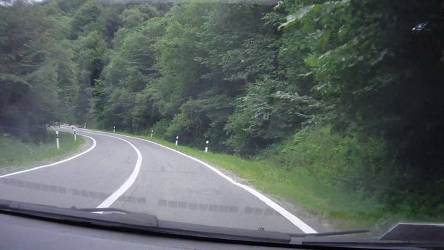 Спуск в Буково с БТА.