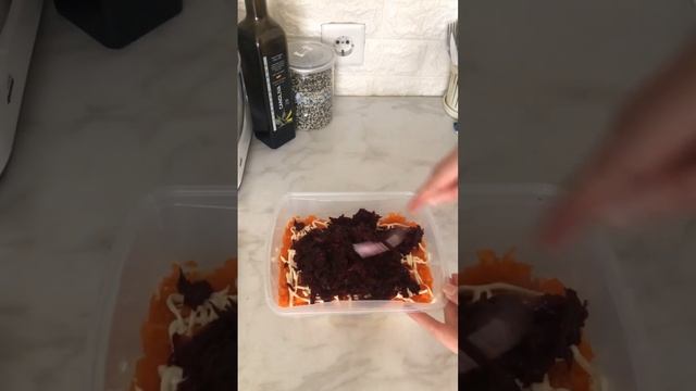 Салат "Курица под шубой"