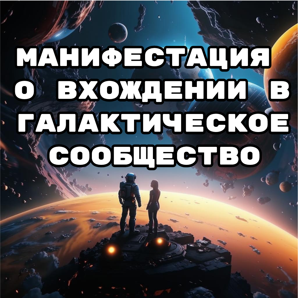 Манифестация о вхождении в галактическое сообщество