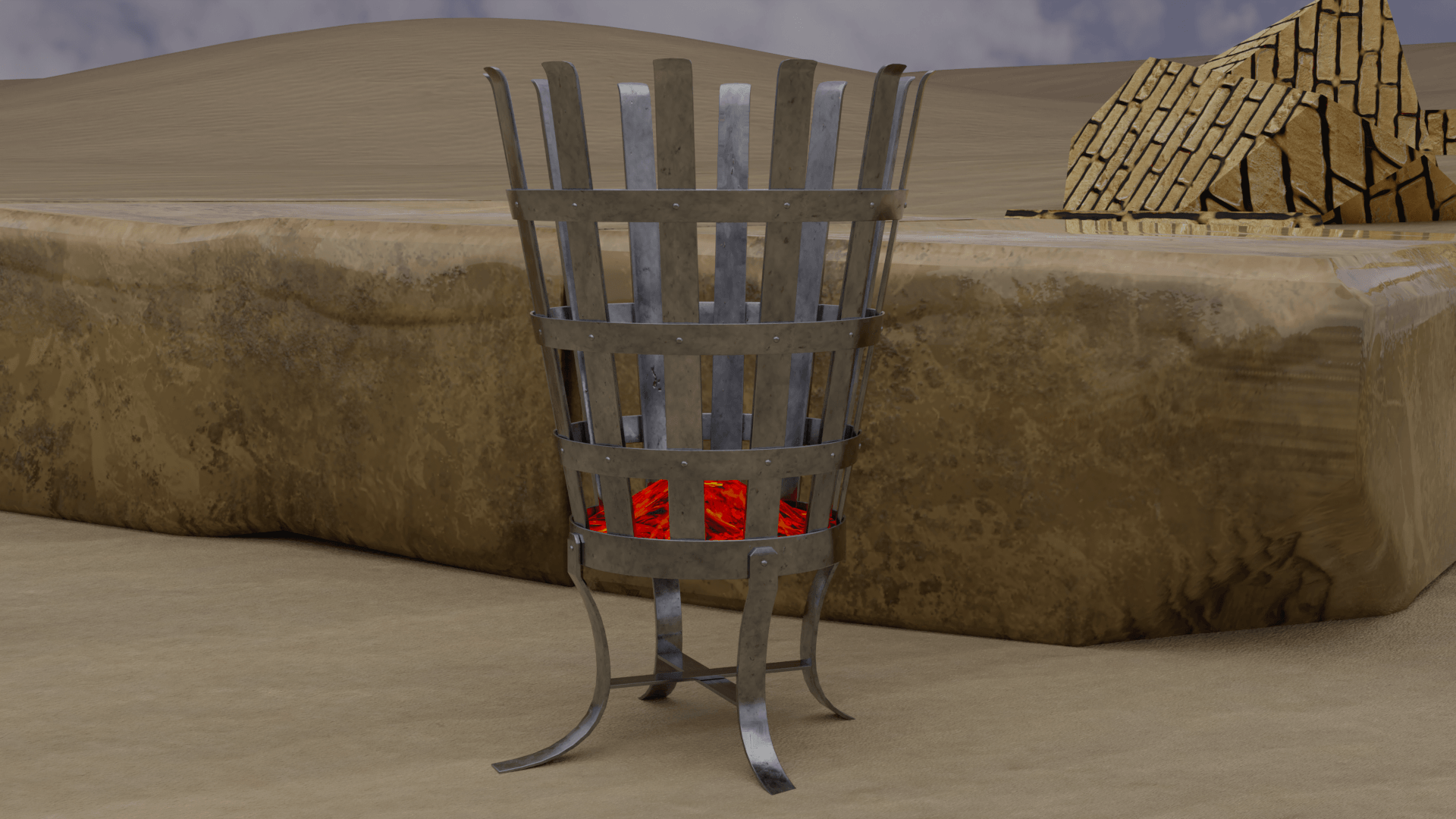 3D-модель корзины