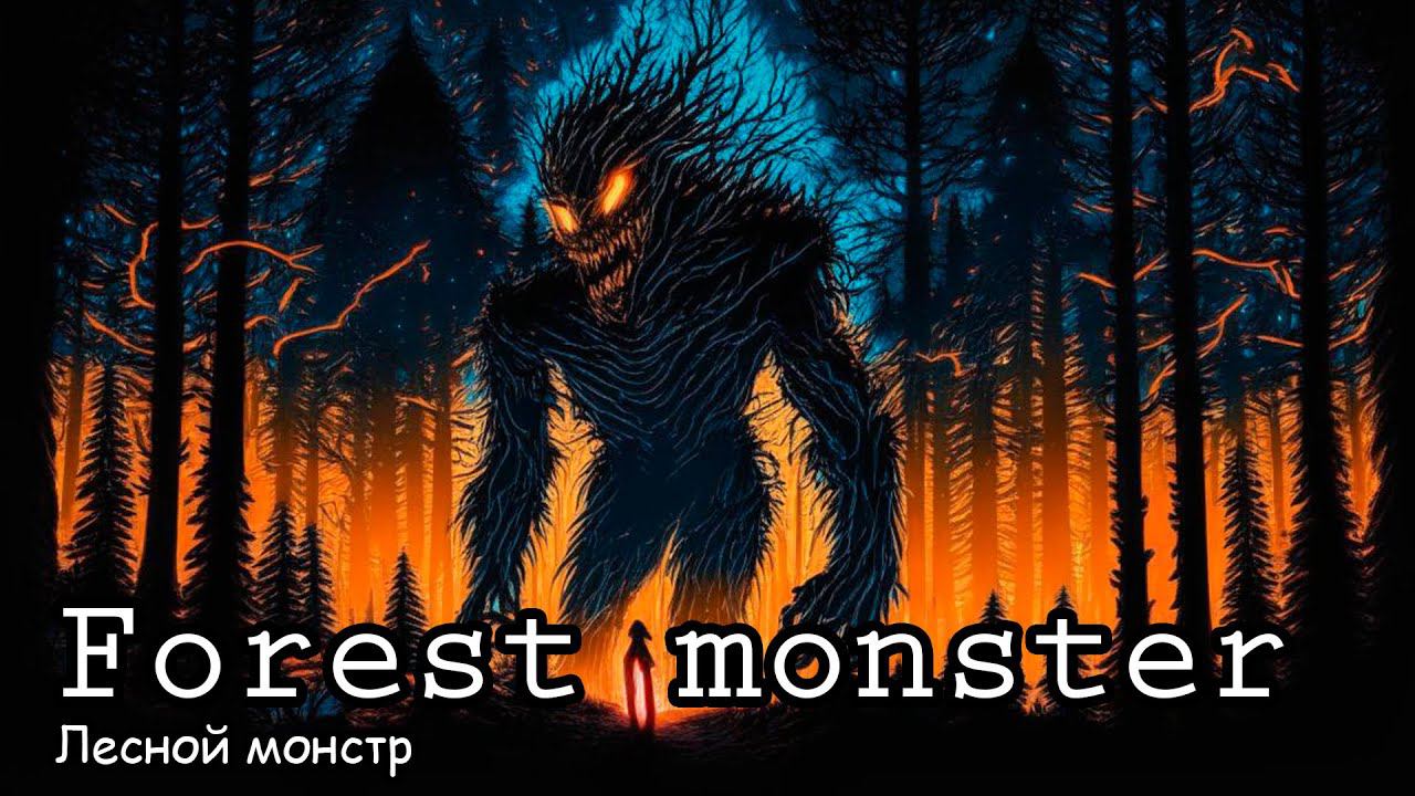 Лесной монстр (2021) Полнометражный фильм ужасов, триллер, псевдодокументалистика