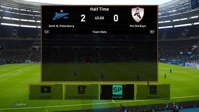 eFootball PES. Прощальный матч. Зенит - The Old Boys #49.