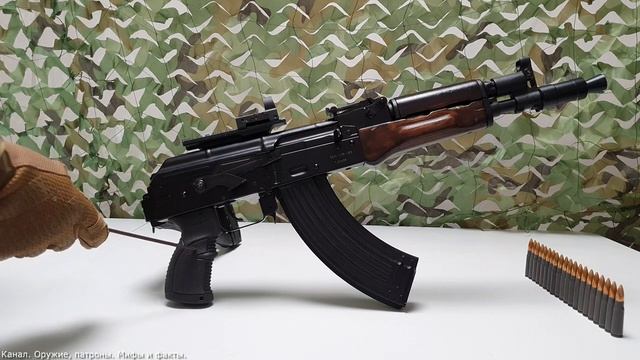 Подготовка АК к отстрелу патронов на кучность