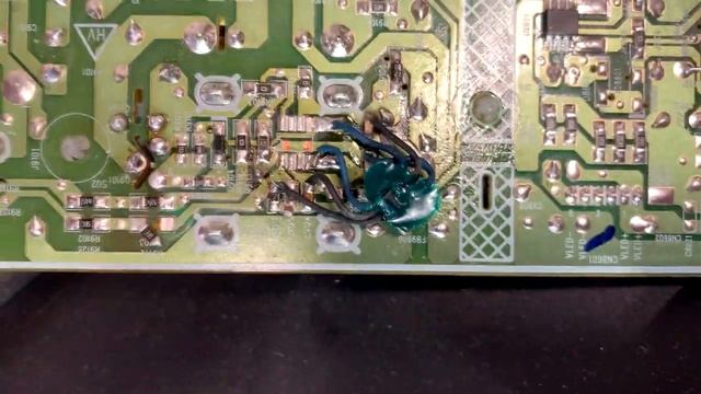 Ремонт 32pht4201_60, блока питания 715g7734-p01-003-002h переделка _колхоз_ с PF6005AS на OB2273MP