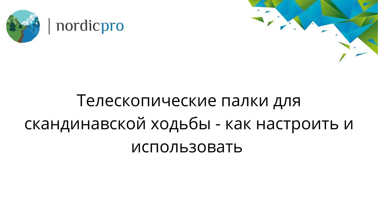 Телескопические палки для скандинавской ходьбы как настроить и использовать