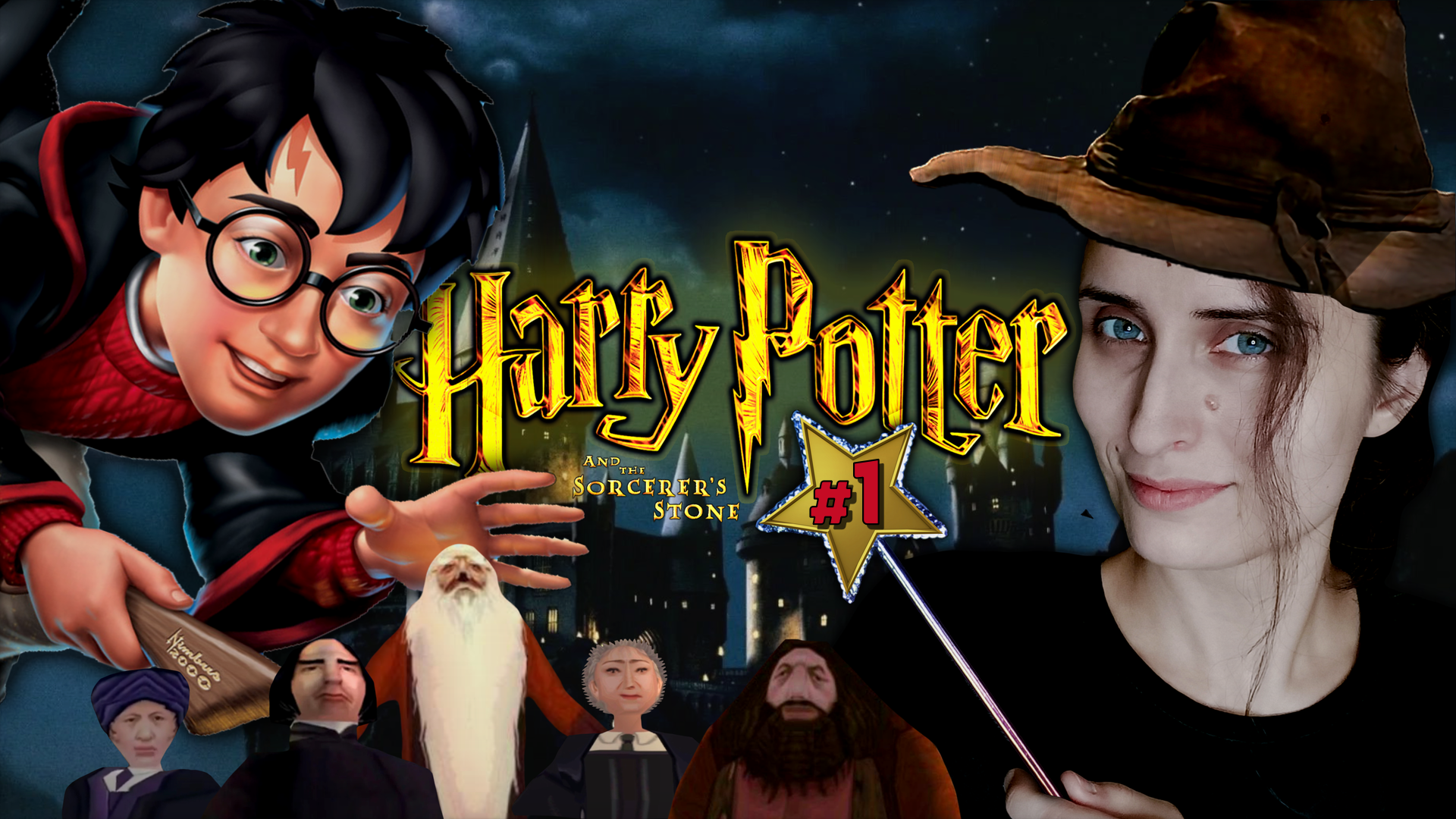ТЕЛЕПОРТ В ДЕТСТВО! НАЧИНАЕМ! ➤ Harry Potter And The Sorcerer's Stone [часть 1, прохождение PS1]