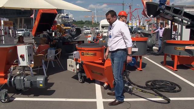 ШТУКАТУРНАЯ СТАНЦИЯ EUROMIX 500.2 HANDY JET