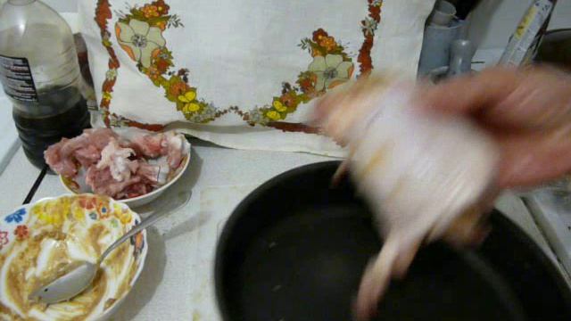 Куриные рулеты.