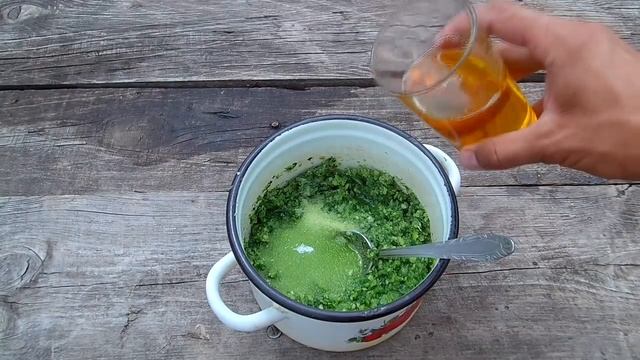 Самая вкусная зеленая аджика на зиму