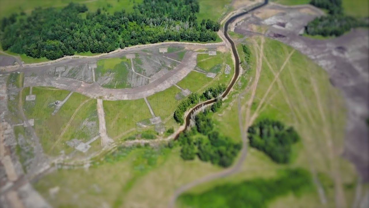 Загадочный объект под  Новосибирском, Novosibirsk 4k drone Новосибирск с высоты птичьего полета
