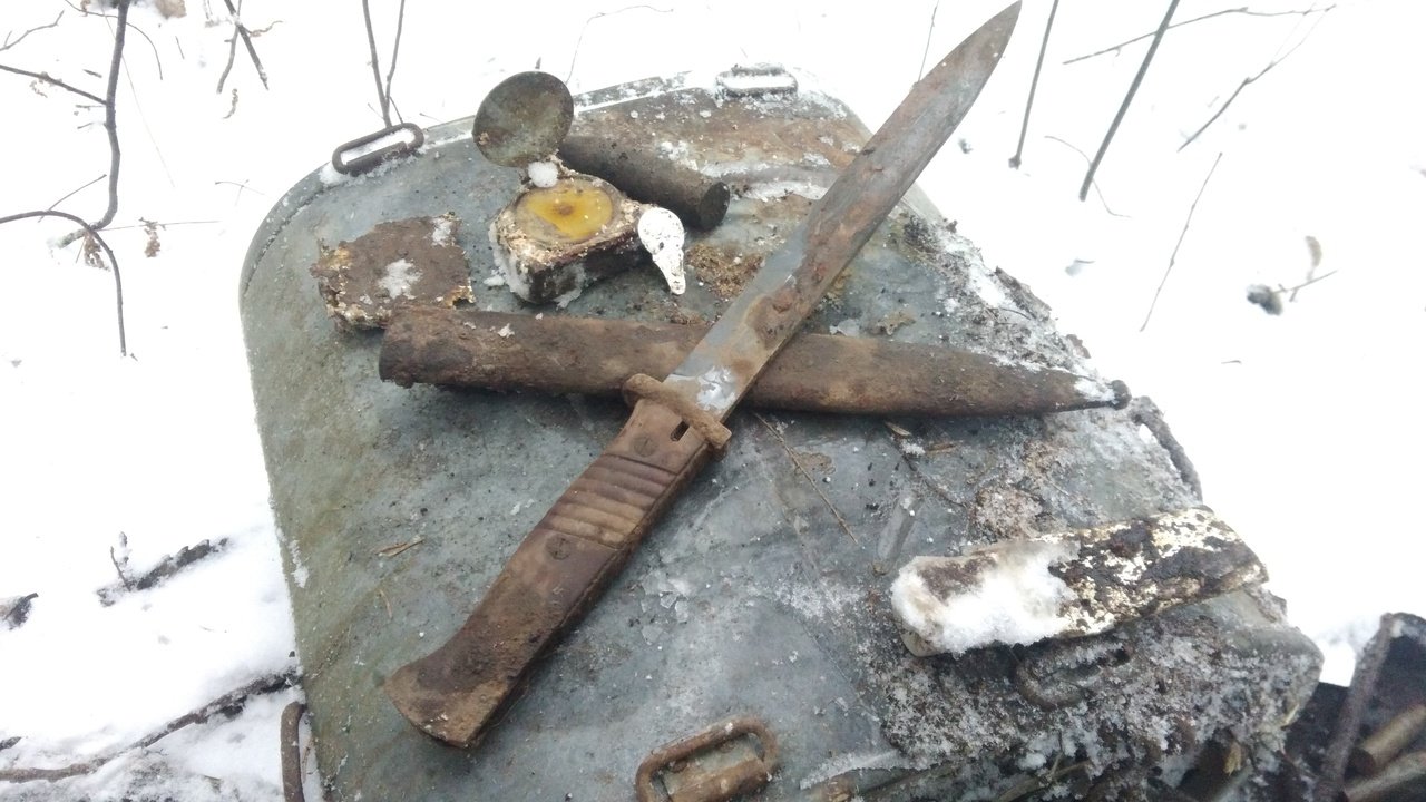 Коп по войне. ФИЛЬМ №5. Военная археология. Немецкий штык нож.