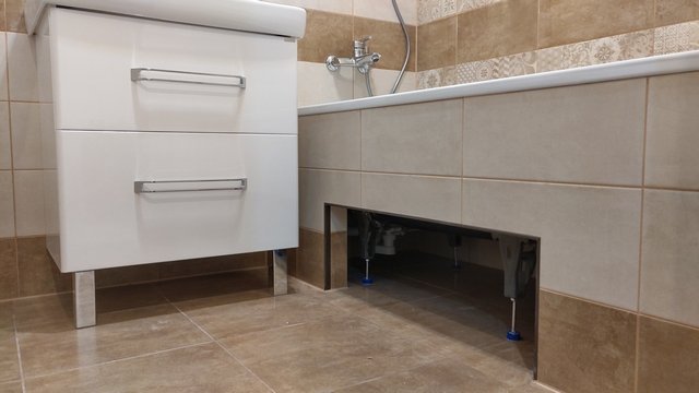 Раздельный санузел. Ванная комната.