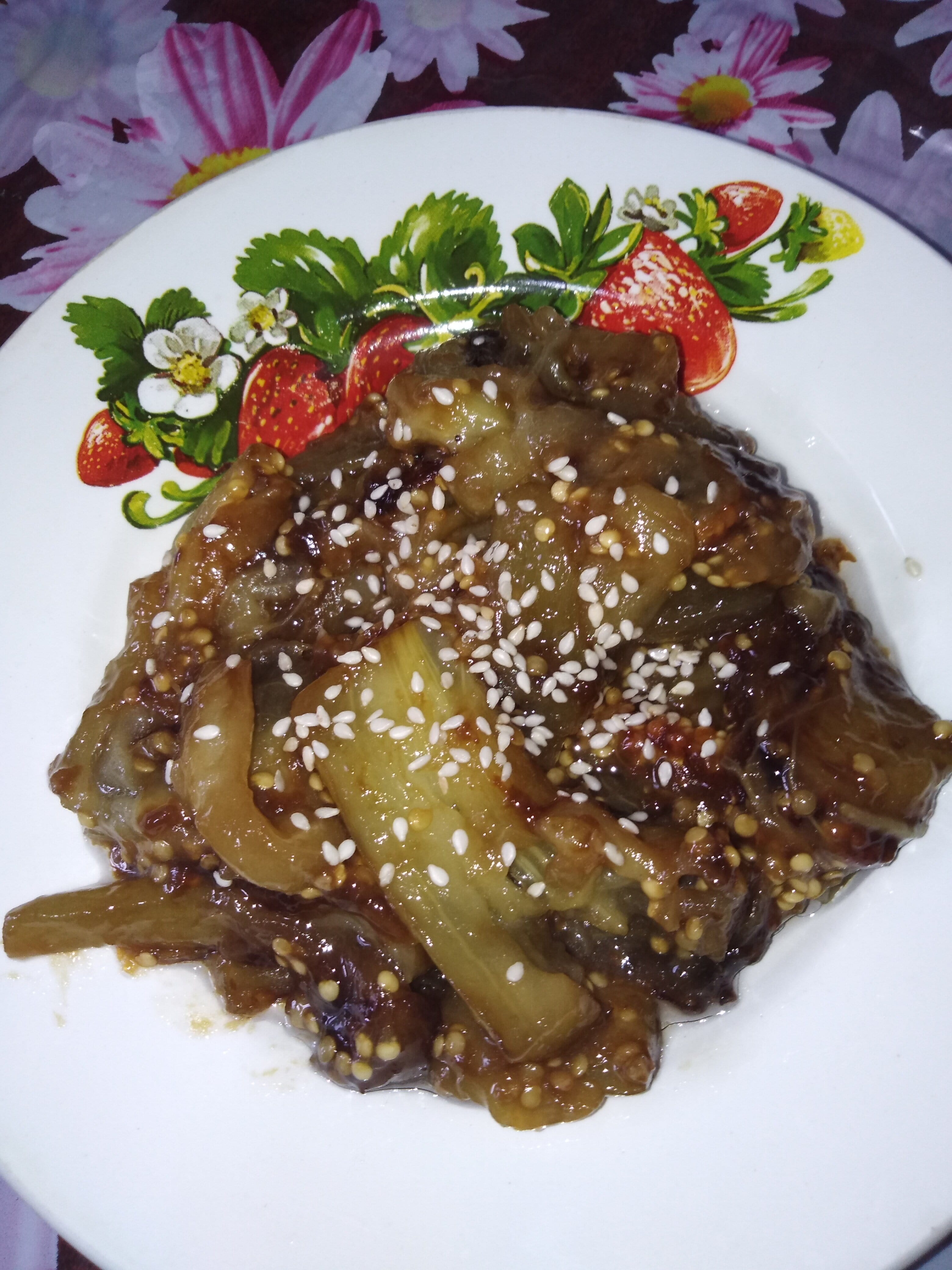 Баклажаны в сливочно-чесночном соусе. Закуска просто?Баклажаны в чесночно-соевом соусе??