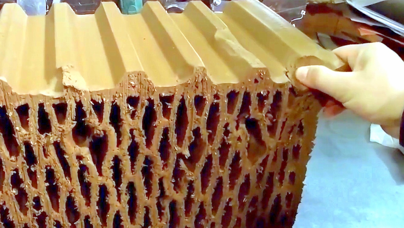 Производство крупноформатной тёплой керамики все этапы