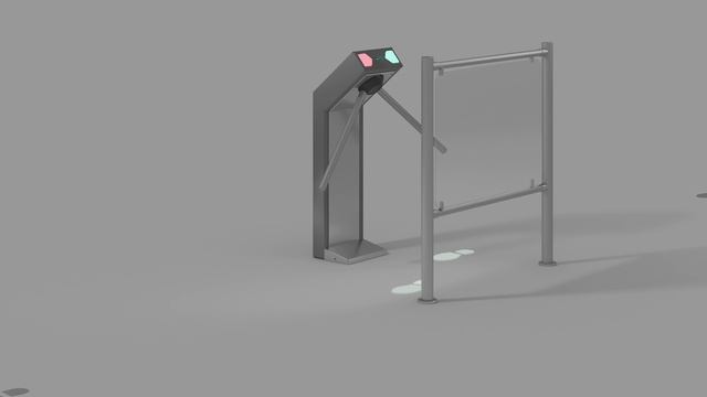 Свободный выход через моторизованный двупод