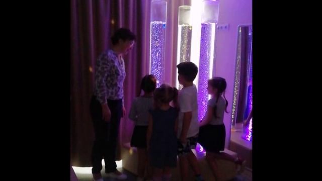 Коррекционно-развивающее занятие в сенсорной комнате