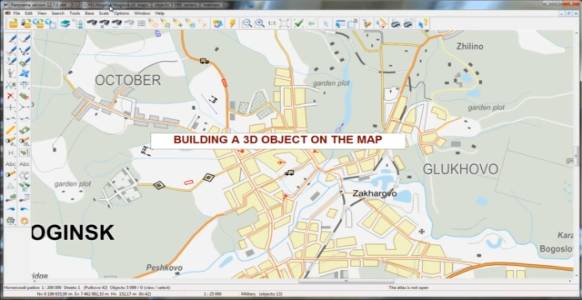 Building of a 3D object