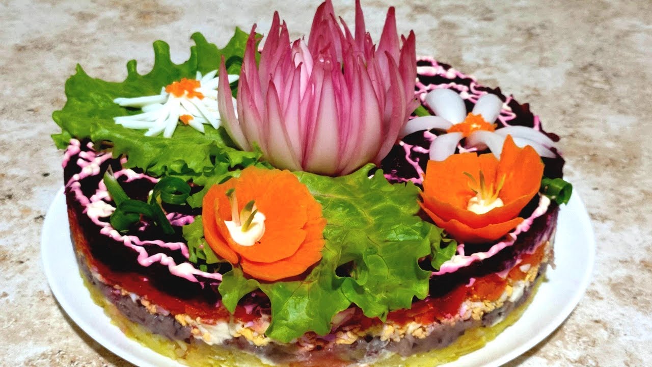 СЕЛЬДЬ ПОД ШУБОЙ🥗Сельдь не Режем! Необычный Рецепт🌟Ольгины Рецепты.