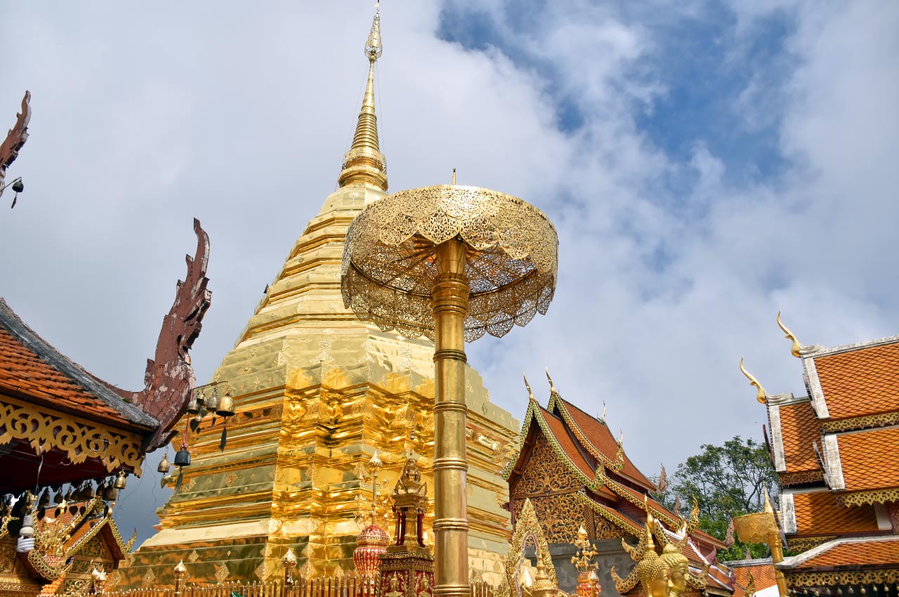 Самый красивый храм в Чиангмае – Дои Сутхеп на горе