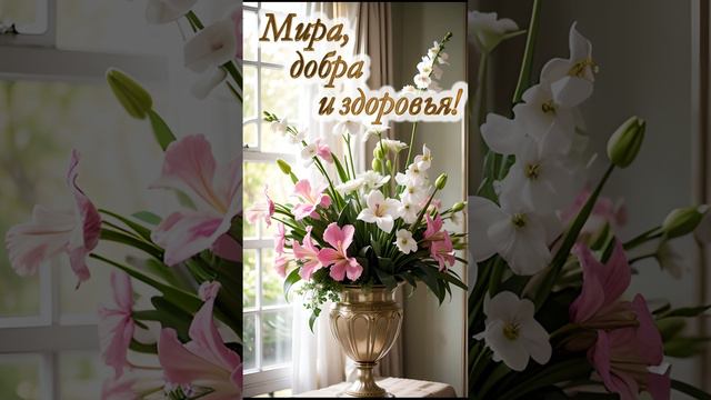 Шикарный букет от Нейросети / AI Art: The Gorgeous Bouquet - M003