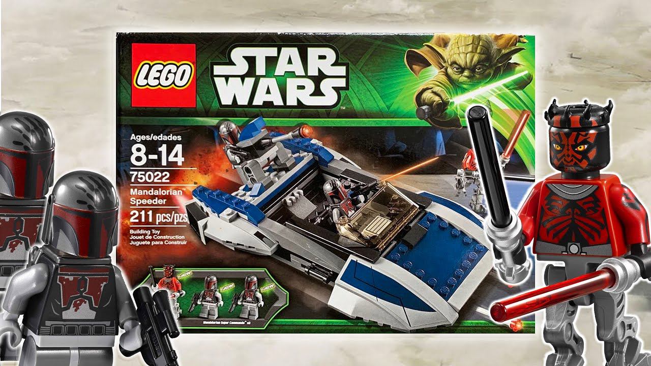 Обзор на LEGO Star Wars 75022 Mandalorian Speeder