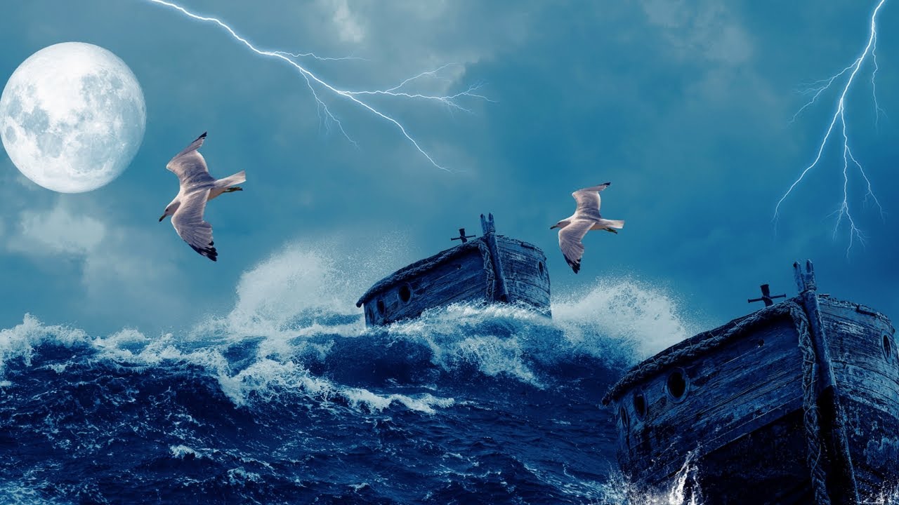 Нависло небо над землёю