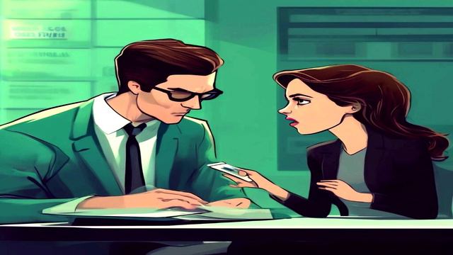 мошенница пытается развести клиента банка