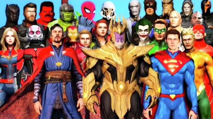 МСТИТЕЛИ ЛИГА СПРАВЕДЛИВОСТИ МАРВЕЛ И ДС БИТВА СУПЕРГЕРОЕВ ВСЕ СЕРИИ! АНИМАЦИЯ ОБЗОР МОДА GTA 5