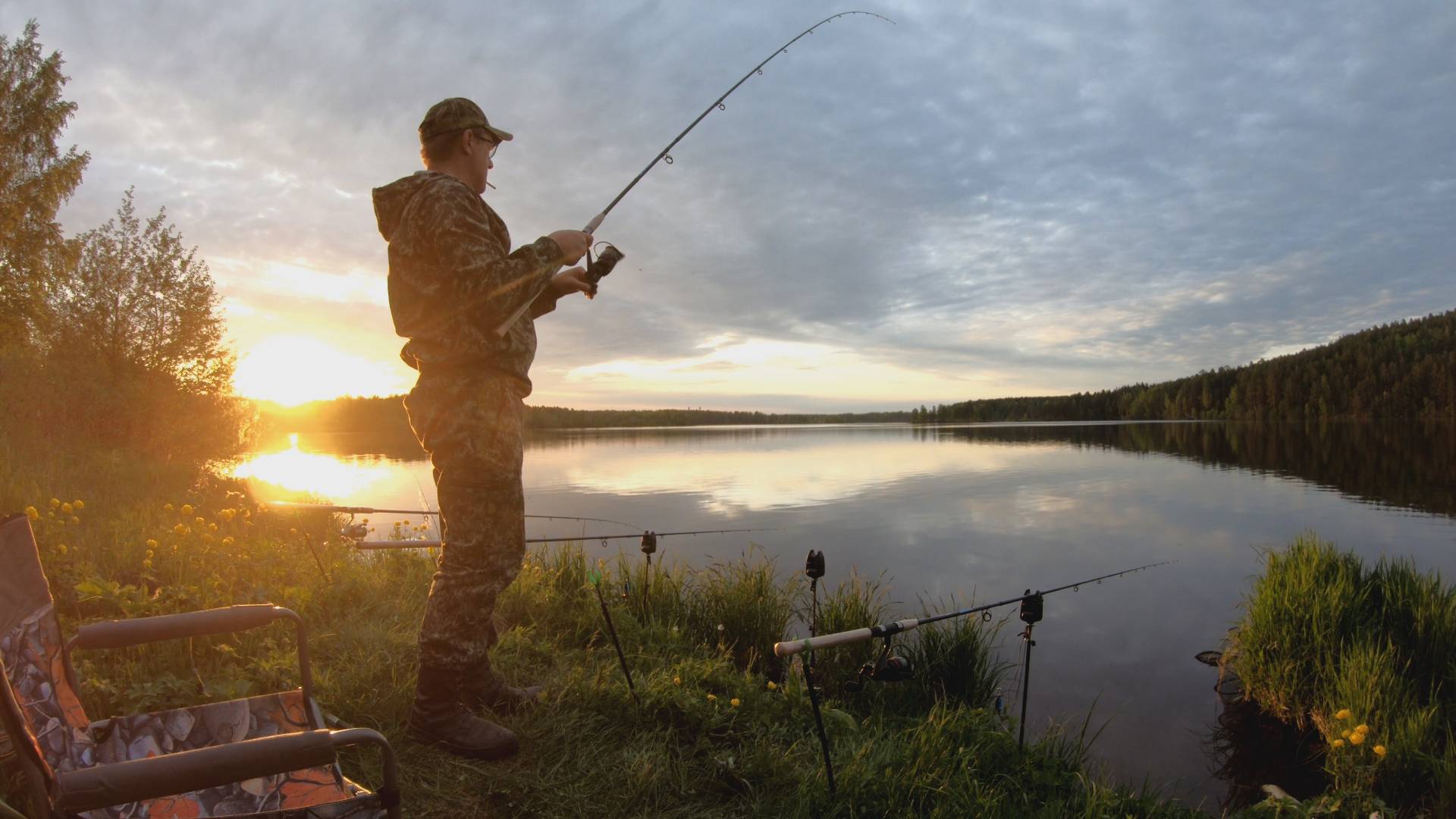 Рыбалка на Нижнетуринском водохранилище.