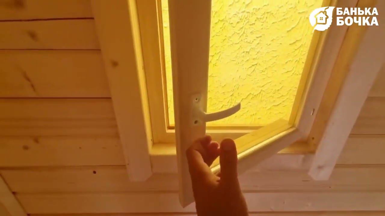 Окно 60х60 см (Брус - Каркас)