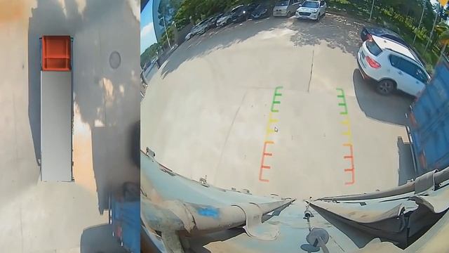 7 Inch Truck/Bus/RV Camera Monitor System with 360 Panorama Images