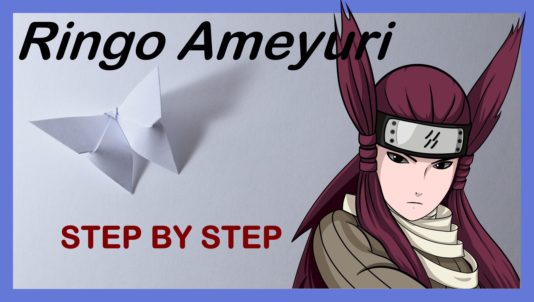 Как нарисовать Амиюри Ринго \\ куноичи деревни скрытого тумана // поэтапное рисование \\ аниме перс