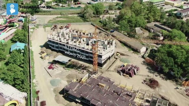 Продажа апартаментов в новостройке на первой береговой линии ЖК Атлас Апарт-отель и СПА г Судак Крым