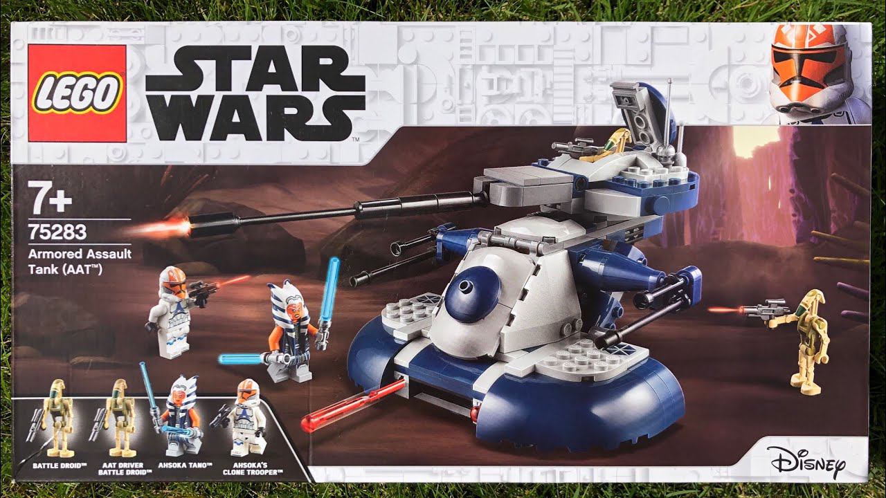 Обзор Lego Star Wars 75283 Бронированный штурмовой танк AAT