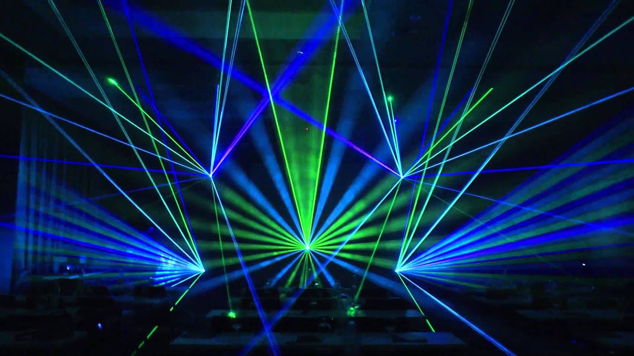 Лазерное лучевое шоу "Концертное"