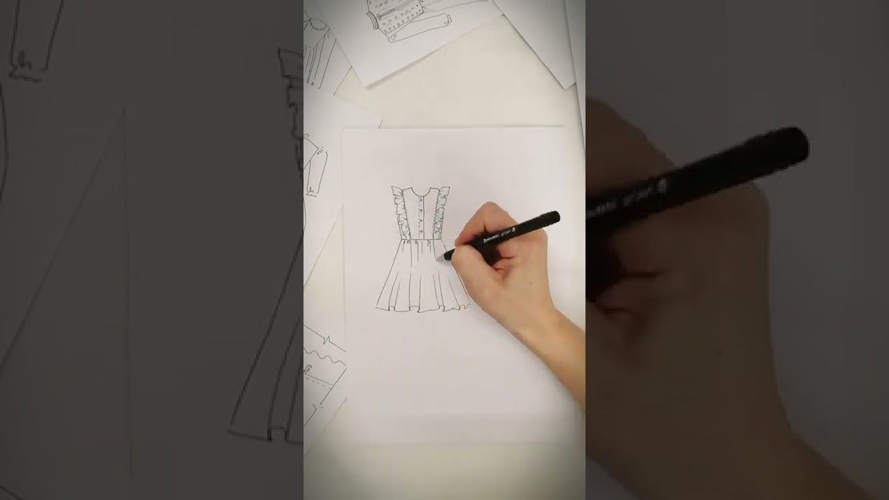 Рисую эскиз