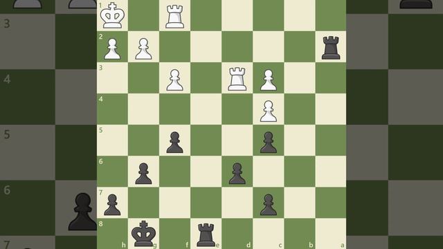 Ладьи на предпоследней горизонтали