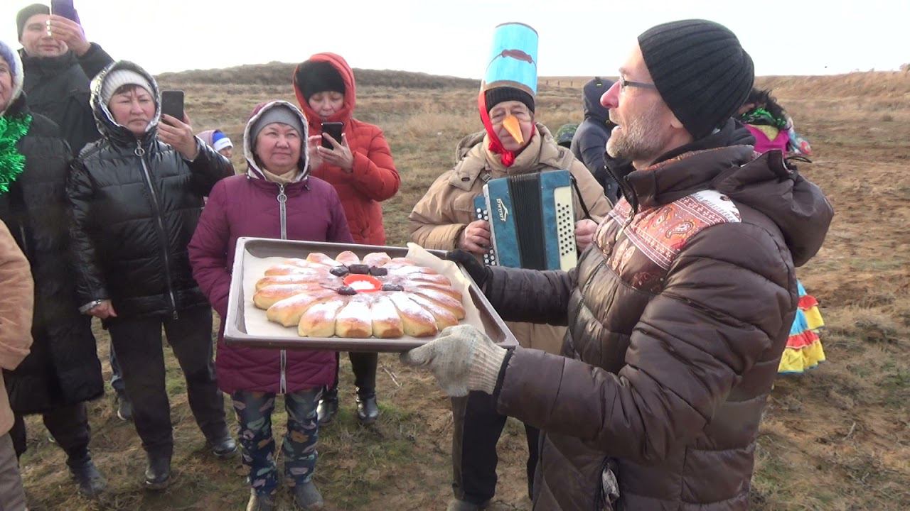 Встреча Солнца, озеро Эльтон, 21-дек-2021