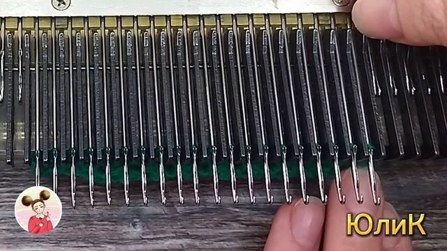 Мастер класс "сетка" на вязальной машине.mp4