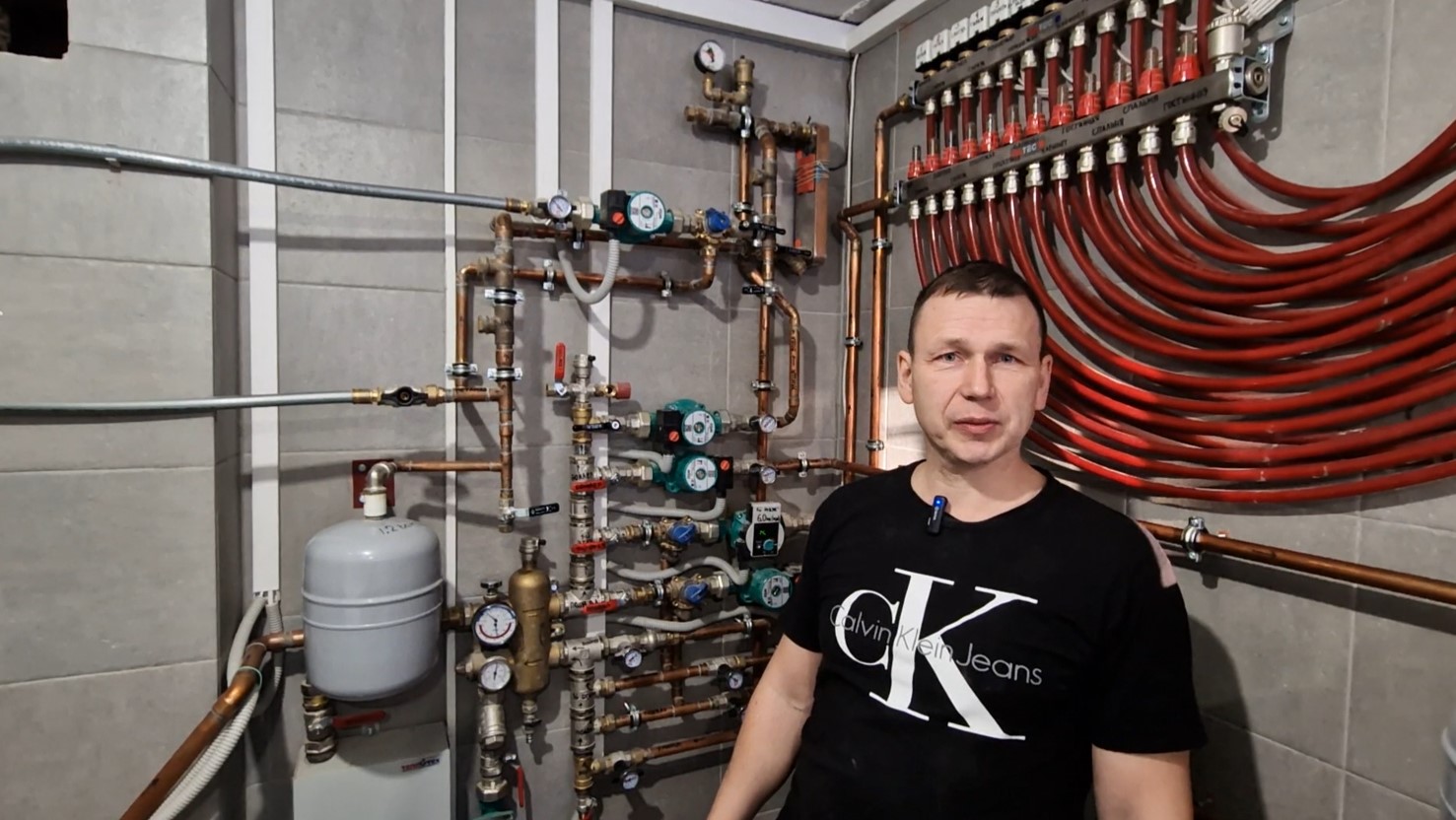 Климат контроль частного дома, отопление