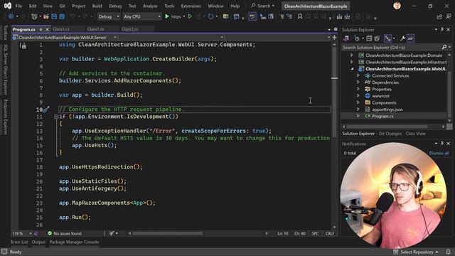 Clean Architecture with Blazor .NET 8