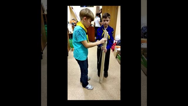 Патенты. Связывание трех палок