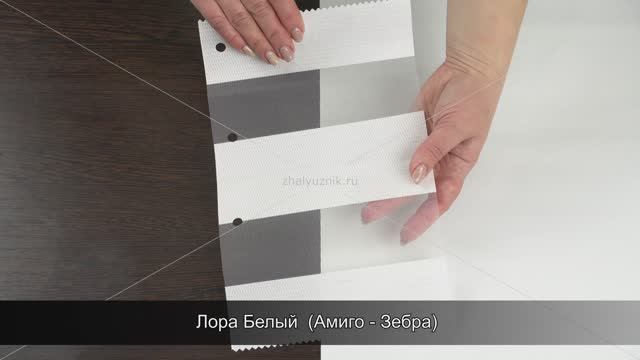 Лора Белый  (Амиго - Зебра)