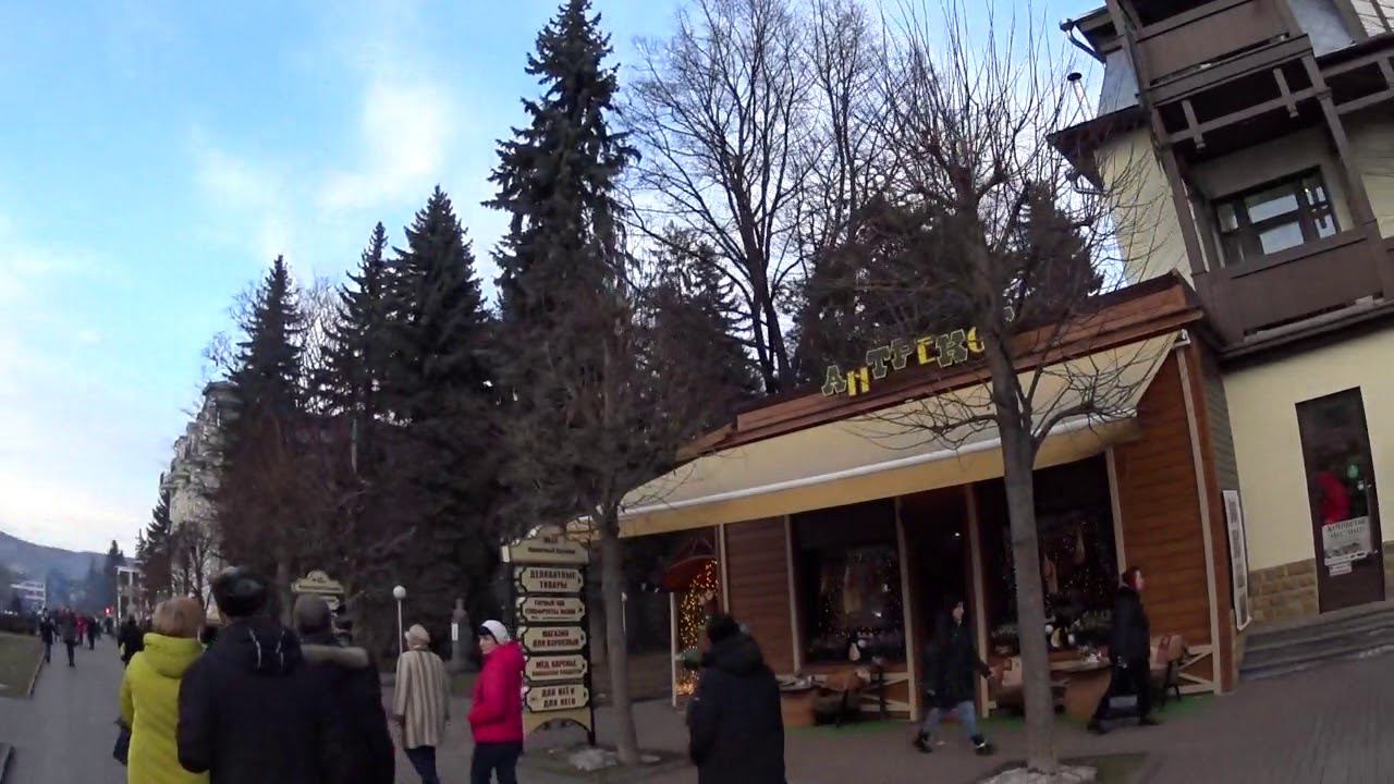 Курортный Бульвар в Кисловодске 2017